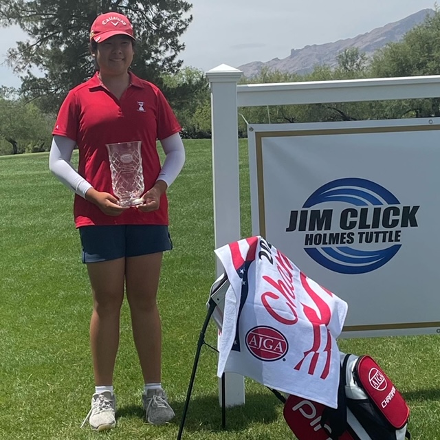 Alice Zhao Sets AJGA 54 Hole Scoring Record! - George Pinnell Golf Academy